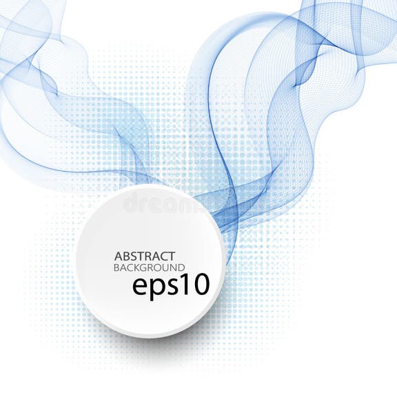 Vertical Blue Wave Design, Abstract Background Vector Stock Vector ...