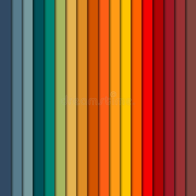 Vertical Colorful Spectrum Striped Background. Vector Stock Vector ...