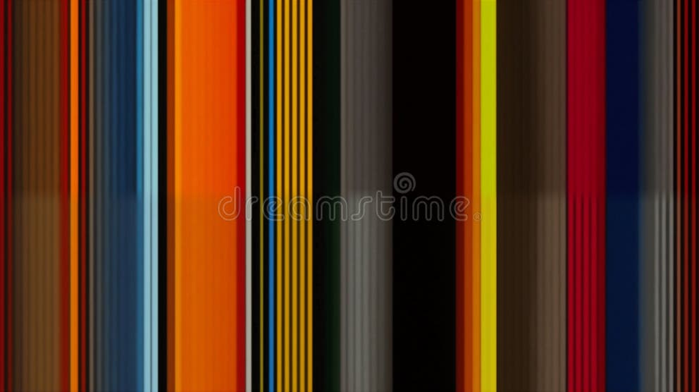 Vertical Coloured Barcode Lines Design Wallpaper Background Stock Image ...