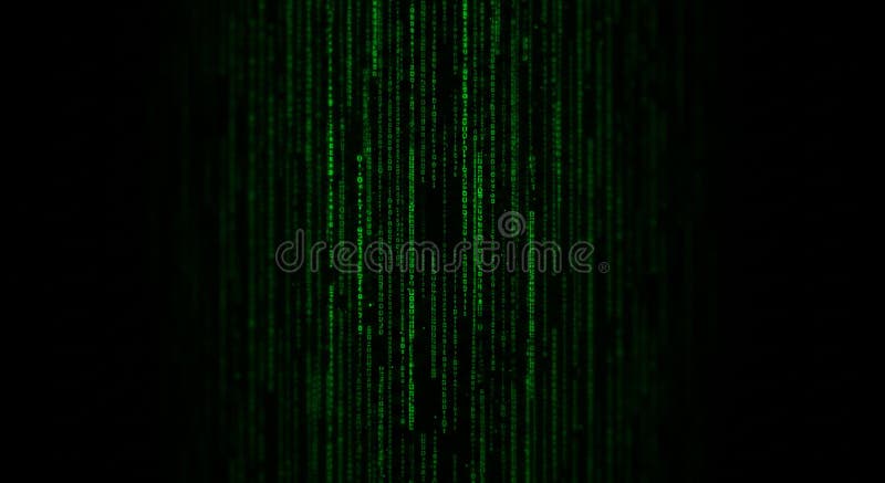 Green Binary Code Cascade Stock Illustrations – 527 Green Binary Code Cascade Stock ...