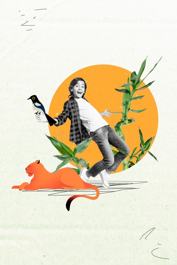 Effect Boy Bird Tiger Stock Photos - Free & Royalty-Free Stock Photos ...