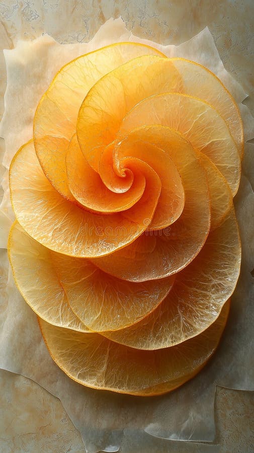 Primitive Salt Circle with Spices, Seeds, and Lemon Slices in Sacred ...