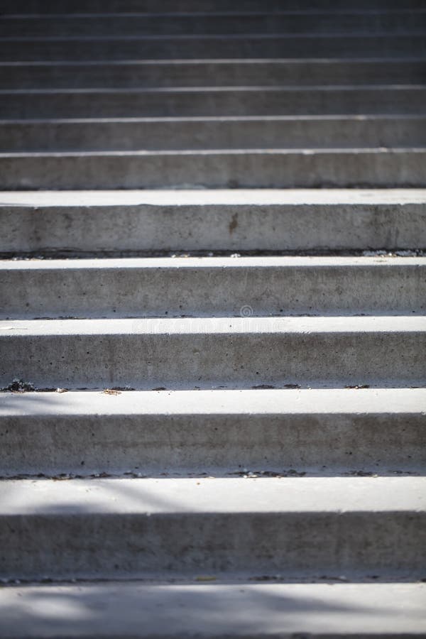 Vertical concrete steps. stock image. Image of outdoor - 203712717