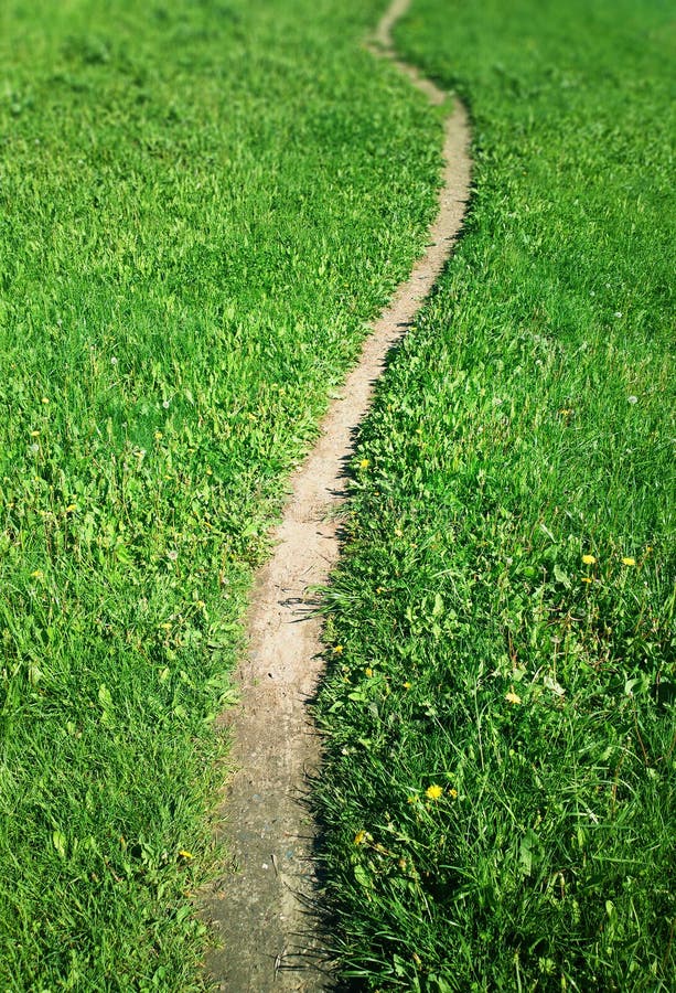 Curved Path from Concrete Tiles Texture Background Stock Photo - Image ...
