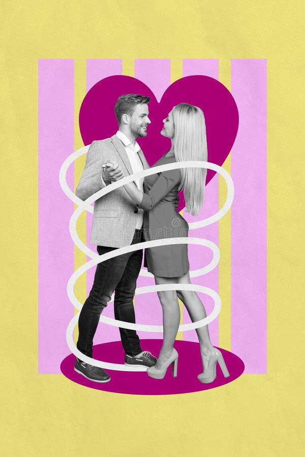 Vertical Creative Collage 3d Illustration Photo of Happy Positive ... Vertical Creative Collage 3d Illustration Photo of Happy Positive ...
