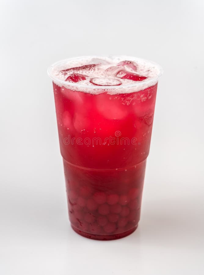 Iced Bubble Milk Tea with Green Milk Tea and Cold Ovomaltine in ...