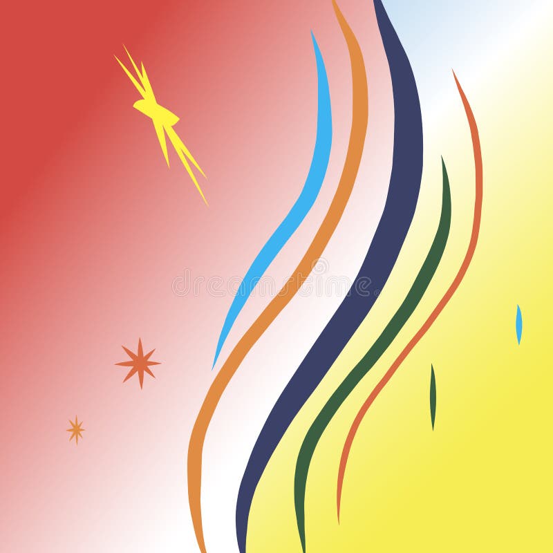 The vertical curved lines stock vector. Illustration of painted - 59827197