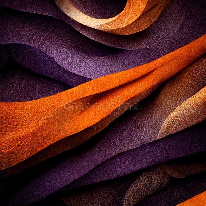 Vertical 3D Rendering of Beautiful, Vibrantly Colored Background with ...