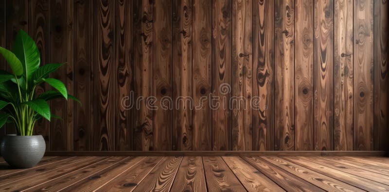 Vertical Dark Walnut Planks with Subtle Grain Vertical Lines Design ...