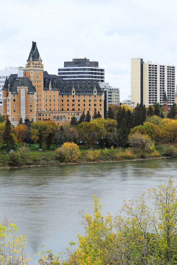 Vertical Delta Hotels Bessborough in Saskatoon, Saskatchewan. One of ...