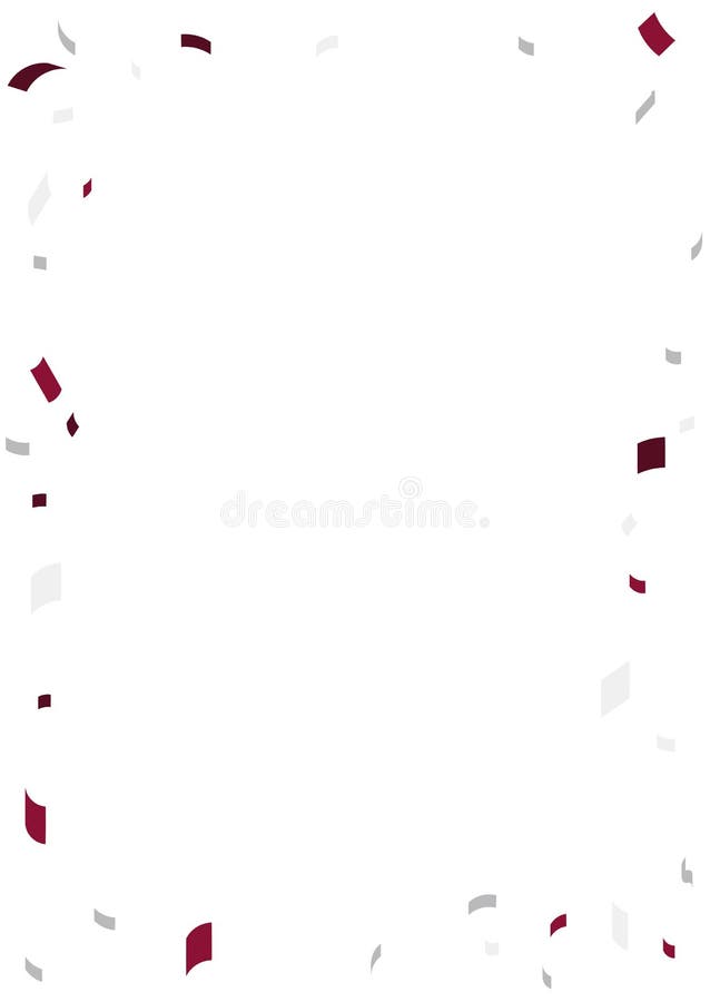 Maroon Confetti Stock Illustrations – 1,625 Maroon Confetti Stock ...
