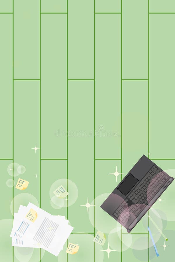 Vertical Desktop Background Stock Vector - Illustration of hobbies ...