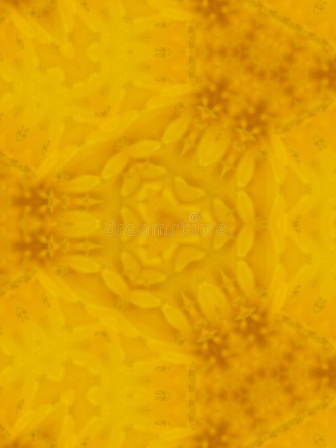 Vertical Digital Illustration of a Yellow Geometric Background Stock ...