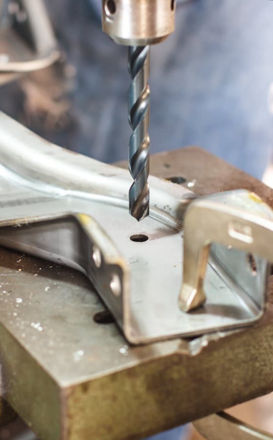 Vertical drilling machine stock image. Image of drill - 41703957