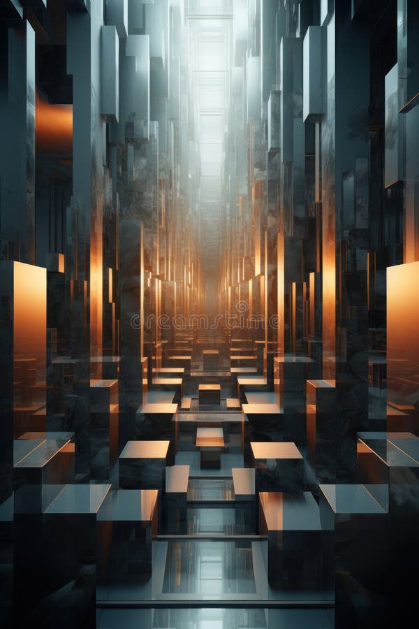 Vertical Exploration of a Mirror Dimension a Minimal Artwork Where Up ...
