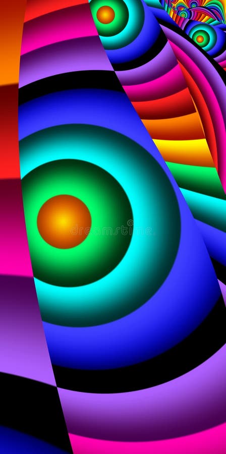 Vertical Fabulous Multicolored Pattern. You Can Use it for Invitations ...