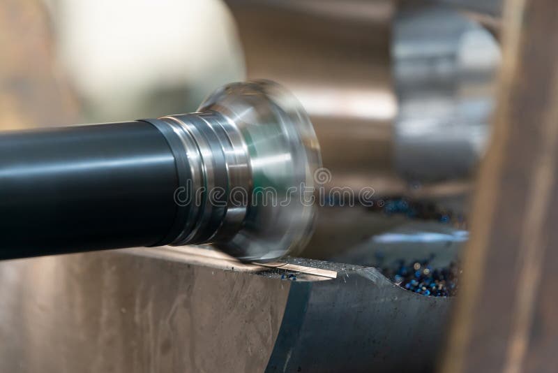 Vertical Feed of the Cutter on a CNC Milling Machine, Metal Cutting ...