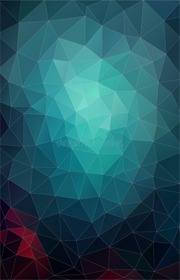 Vertical Flat Pastel Color Geometric Triangle Wallpaper Stock Vector ...