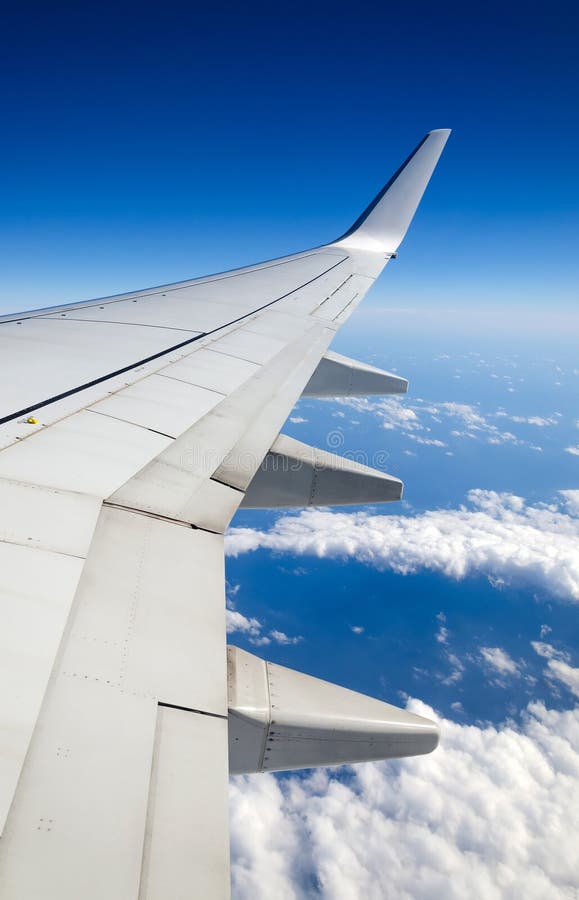 Vertical flight view stock image. Image of plane, wing - 37537033