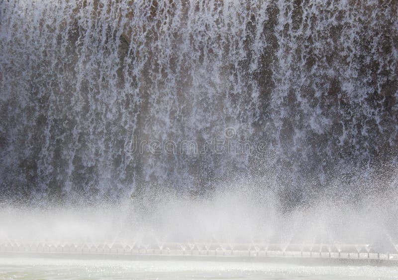 The vertical flow of water stock image. Image of large - 93957563