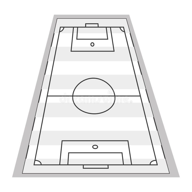 Vertical football field stock illustration. Illustration of design ...