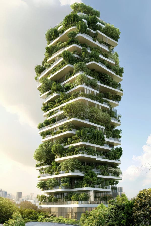 547 Vertical Forest Residential Building Sustainable Green Architecture Stock Photos - Free ...