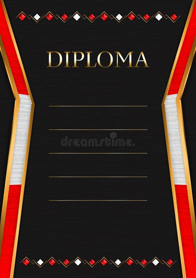 Vertical Frame and Border with Canada Flag Stock Vector - Illustration ...