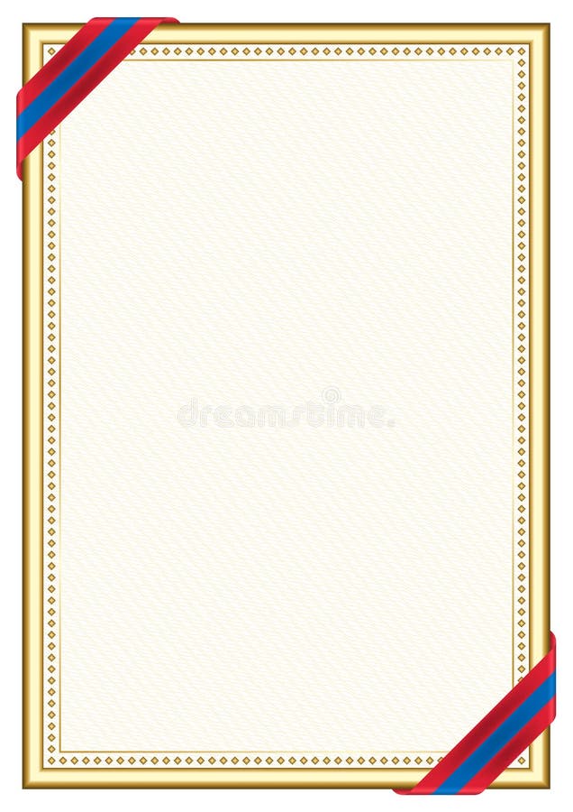 Vertical Frame and Border with Mongolia Flag Stock Vector ...