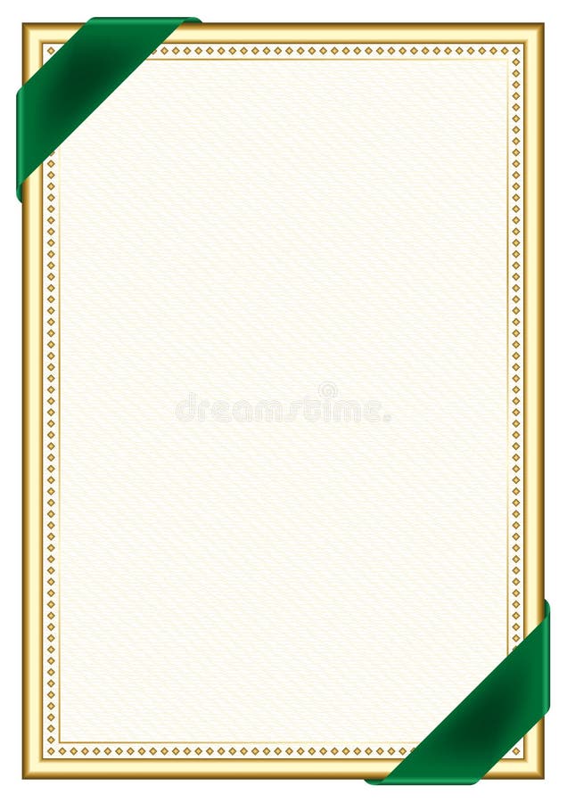 Vertical Frame and Border with Saudi Arabia Flag Stock Vector ...