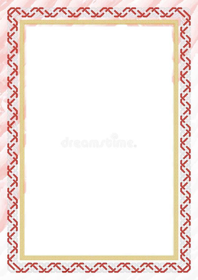 Vertical Frame and Border with Switzerland Flag Stock Illustration ...