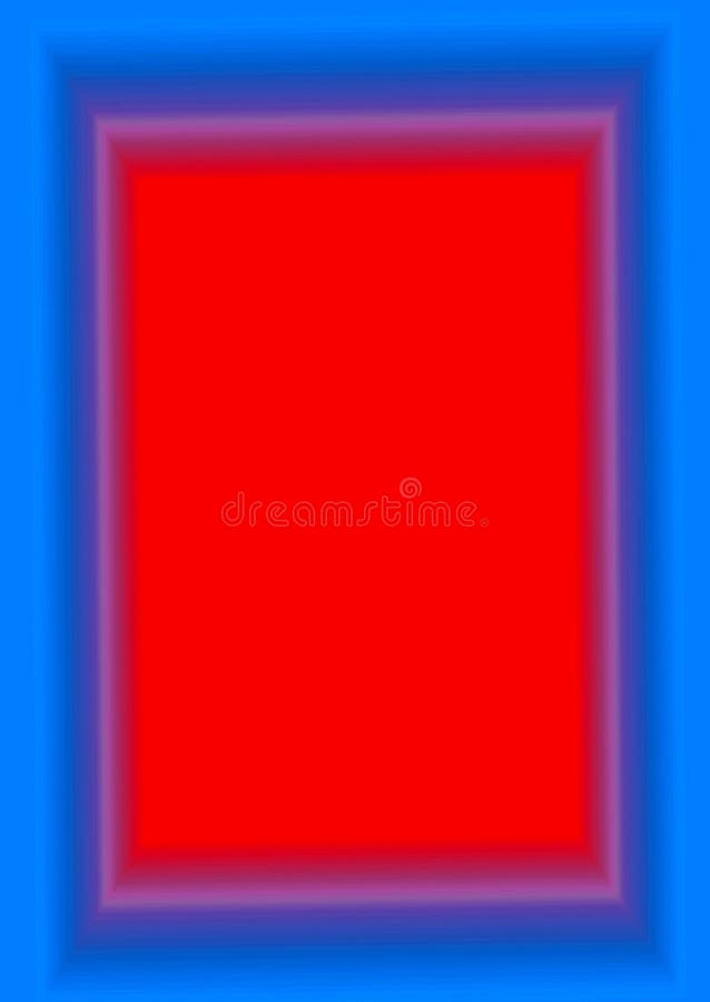 Vertical Frame of Gradient Blue with Candy Apple Red Copy Space Stock ...