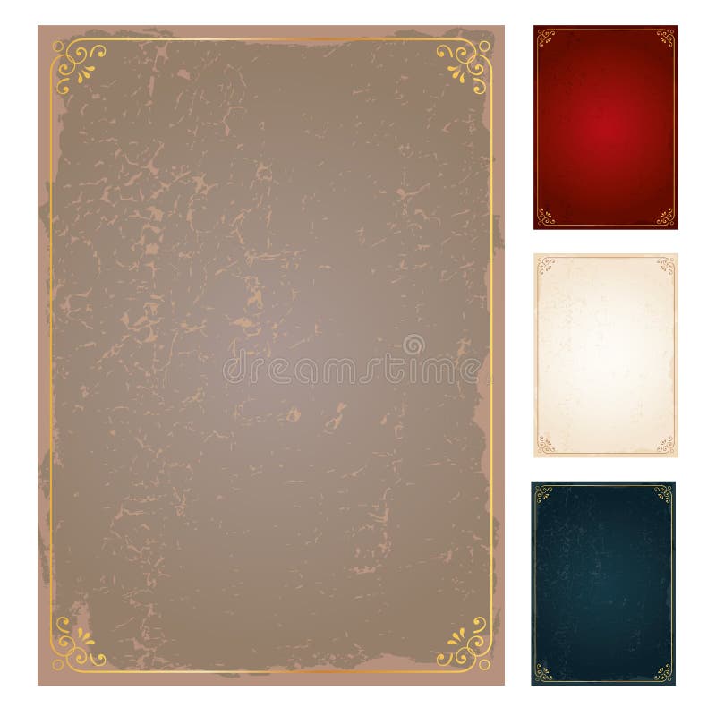 Vertical Frames and Borders Set Vector Decorativ Stock Vector ...