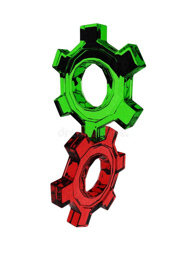 Vertical Gears stock illustration. Illustration of puzzle - 6145006