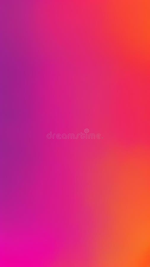Vertical Gradient Background Fading from Magenta To Orange with a ...
