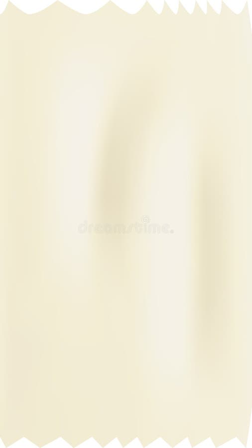 Vertical Gradient Beige Sticky Paper Featuring Ripped Edges, Creating a ...
