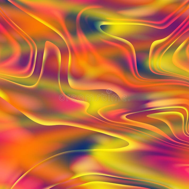 Vertical Gradient of Curved Line Design Stock Illustration ...