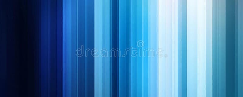 Vertical Gradient Stripes in Cool Blue Tones, from Deep Navy To Light ...