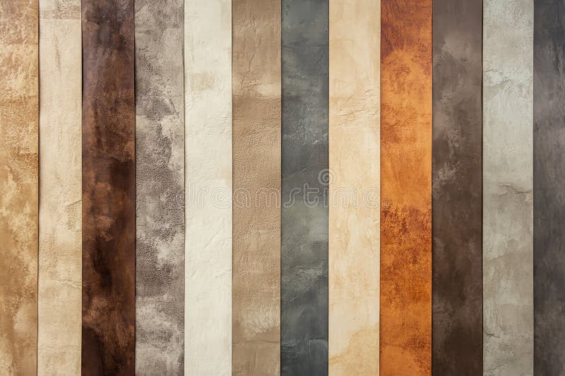 Vertical Gradient Stripes in Earth Tones, Transitioning from Rich Brown ...
