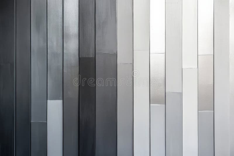 Vertical Gradient Stripes in Muted Grey Tones, Transitioning from Dark ...