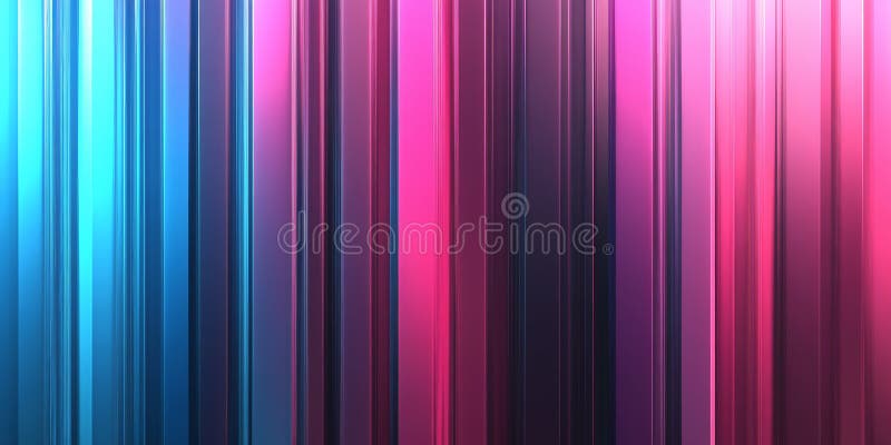 Vertical Gradient Stripes in Neon Colors, Transitioning from Cyan To ...