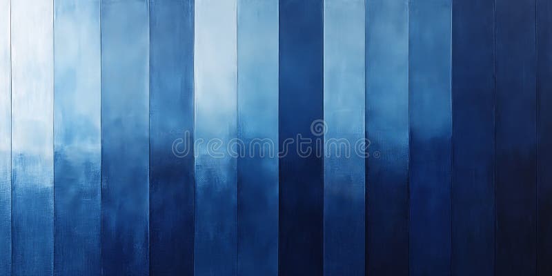 Vertical Gradient Stripes in Shades of Blue, Transitioning from Navy To ...