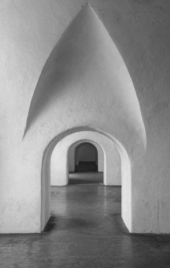 Vertical Grayscale Shot of Beautiful Interior Design with Architectural ...