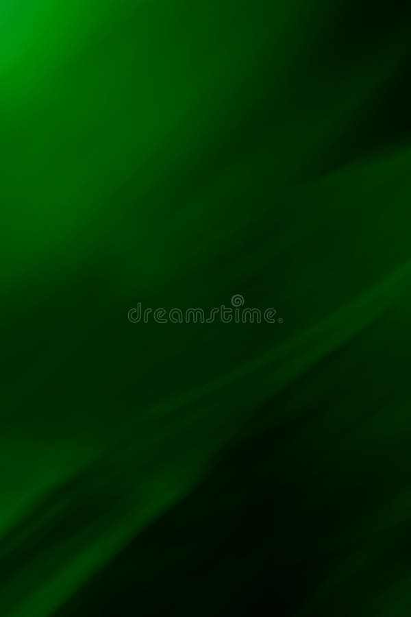 Vertical Green Background with Smooth Gradient and Wave Lines. Backdrop ...
