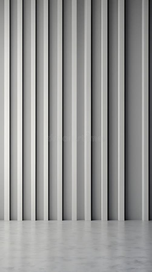 Vertical Grid Design in Soft Gray Tones with a Smooth Surface for ...