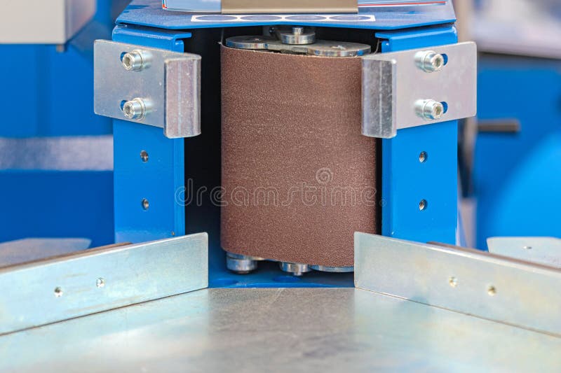 Vertical Grinding Machine stock image. Image of technology - 368538077