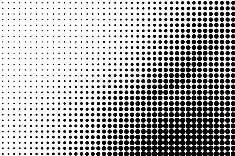 Vertical Halftone Gradient with Dot Overlay Stock Illustration ...