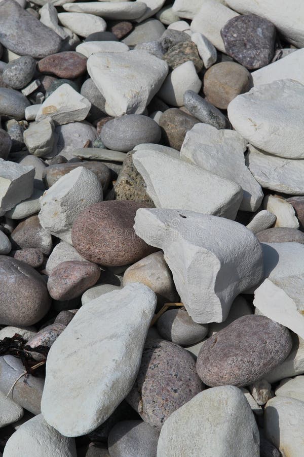 Vertical High Angle Shot of Rocks of Different Shapes and Sizes at the ...
