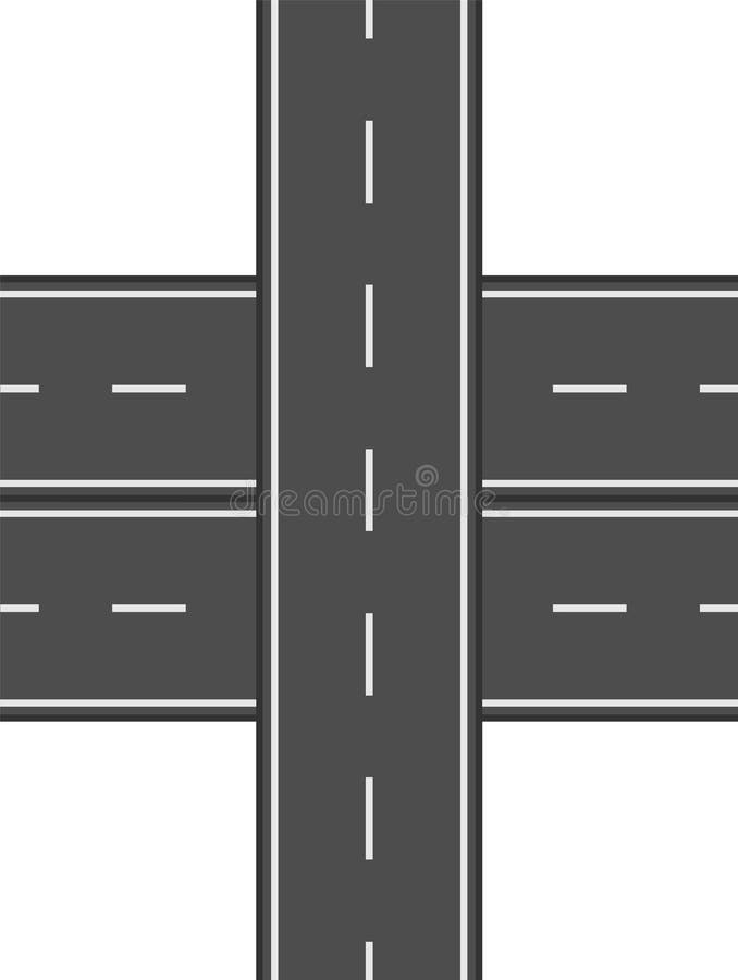 Highway Road Infographic. Street Roads Map, Gps Navigation Way Path and ...