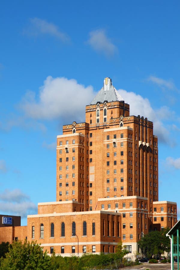 Akron, Ohio stock photo. Image of built, urban, overcast - 7838966