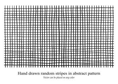 Vertical and Horizontal Lines in Hatchwork Criss Cross Pattern ...